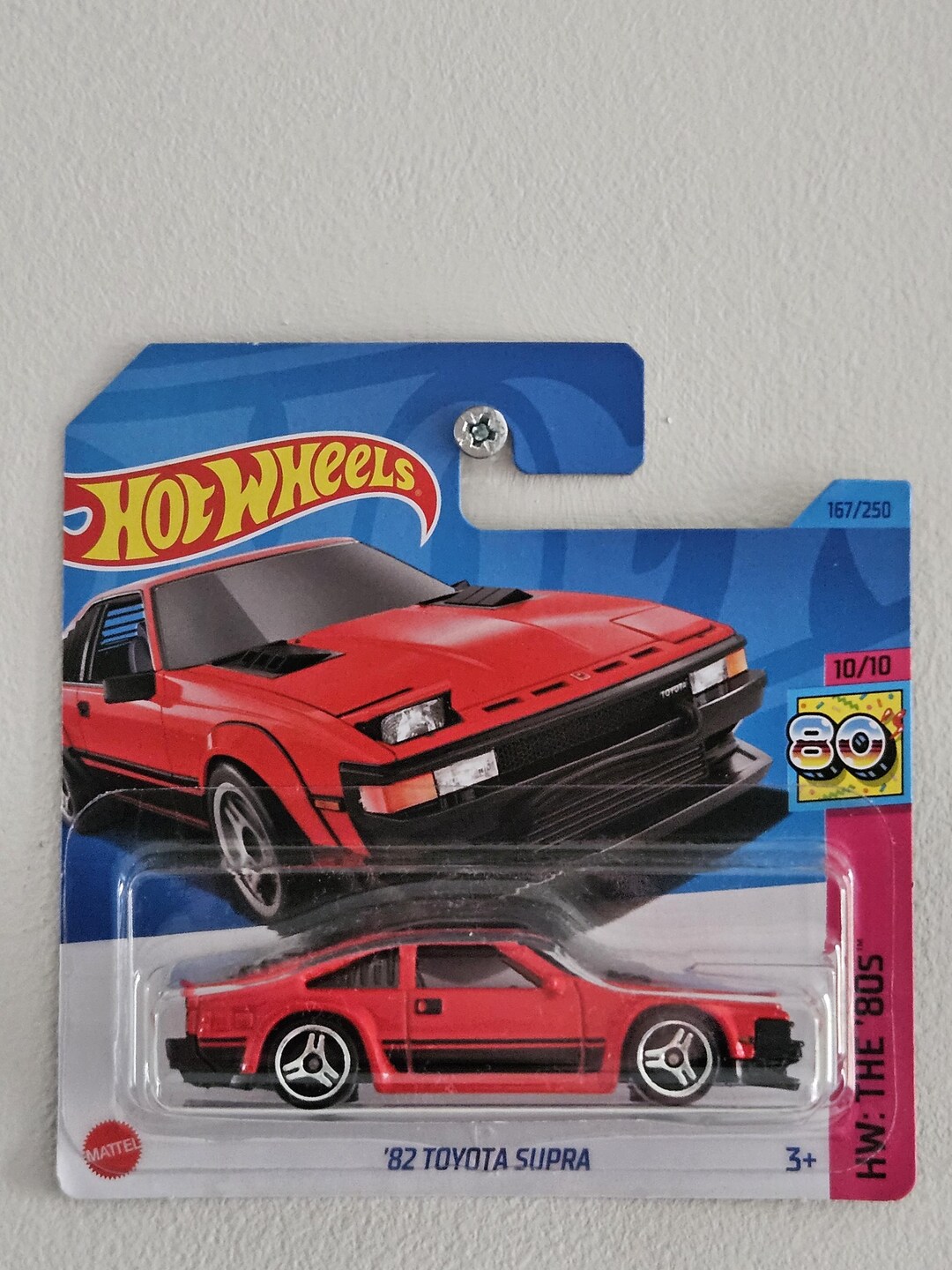 Toyota Supra Mk3 A60 '82 Hotwheels Model Car Gift for Him Gift for Dad Gift for Son Present for ...