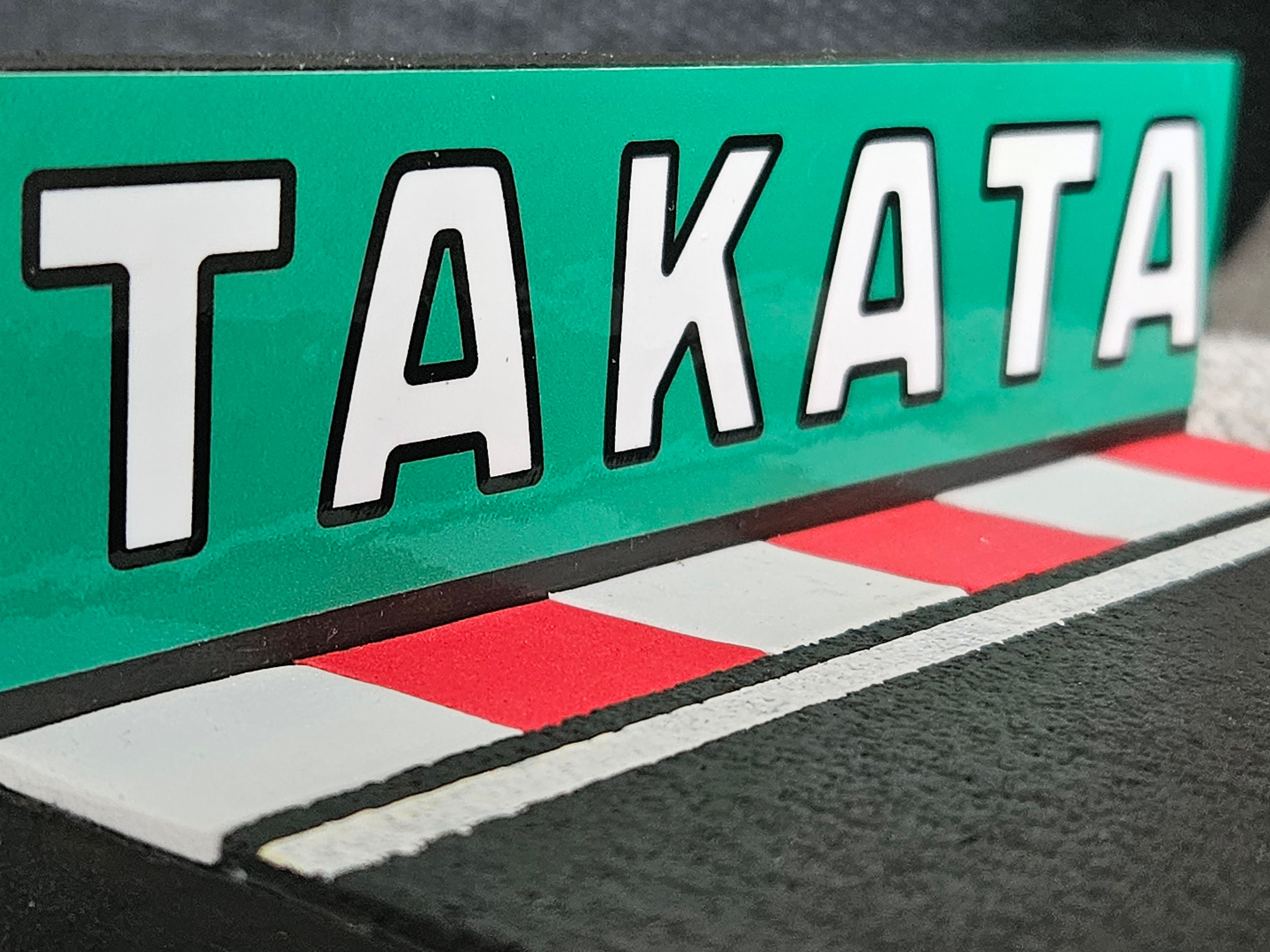Takata F1 Racetrack Display for Small Diecast Cars - Etsy
