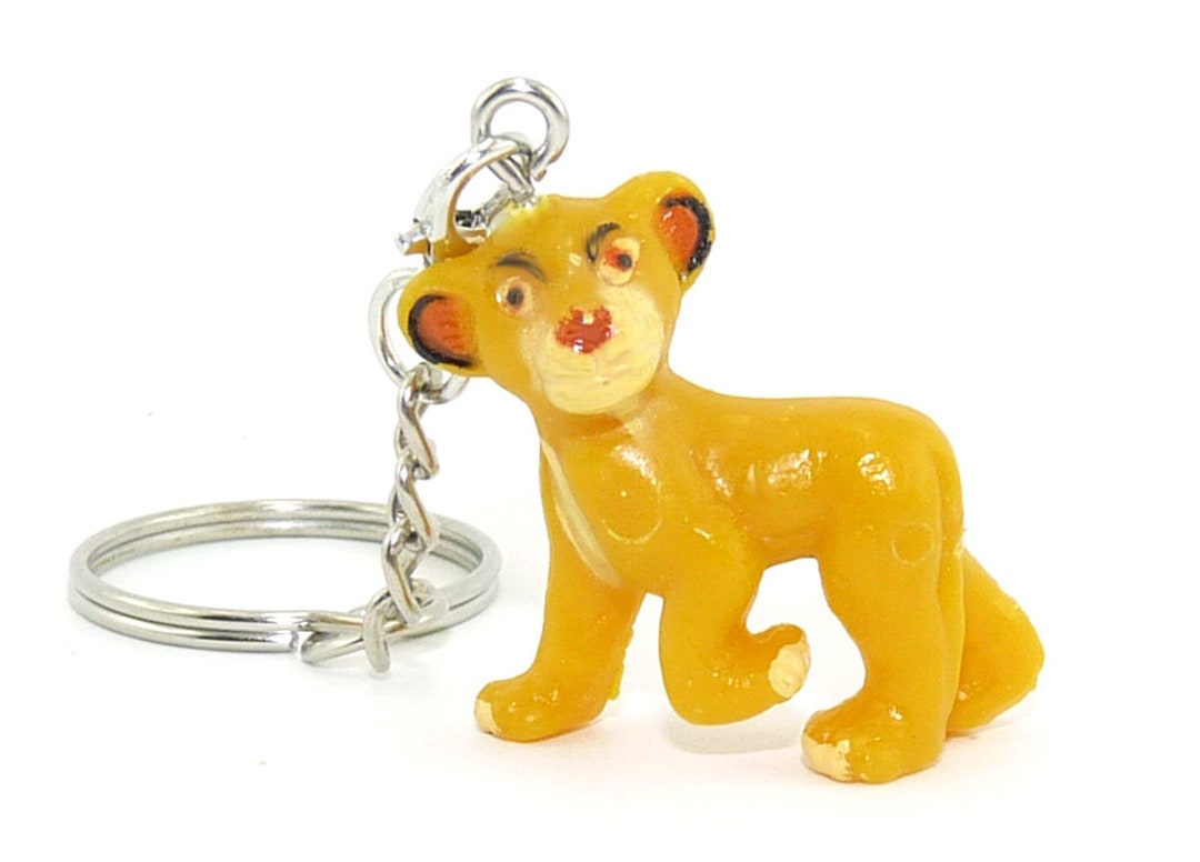 Simba From the Lion King as a Keychain. Size of Simba 3 Cm - Etsy
