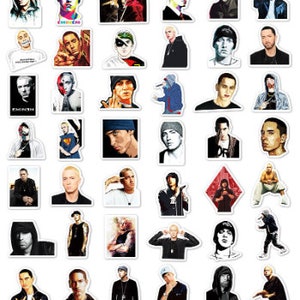 15 Eminem Rapper Music Stickers Gifts Laptop Decal - Waterproof - Etsy