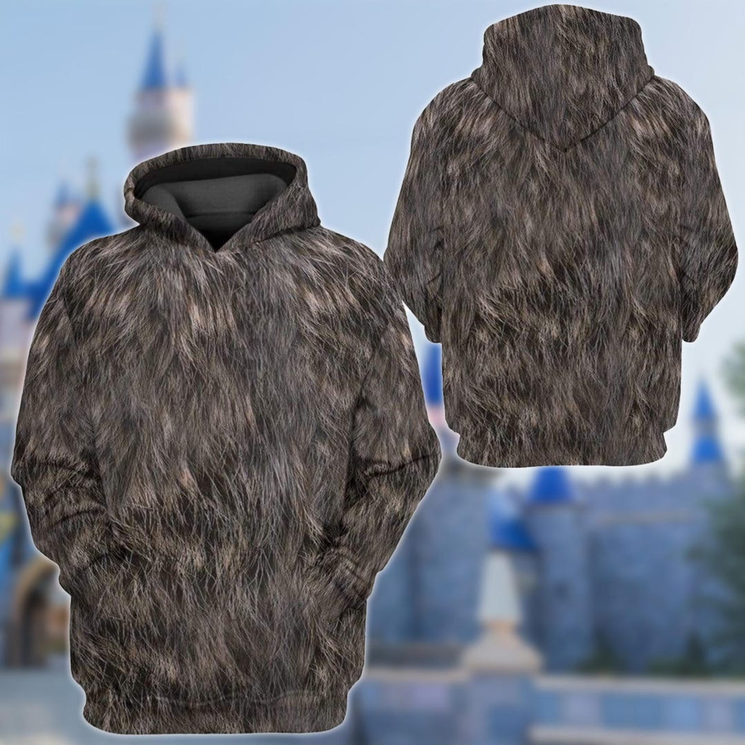 Sloth Animal Inspired Halloween Costume Hoodie, Sloth Animal Cosplay ...