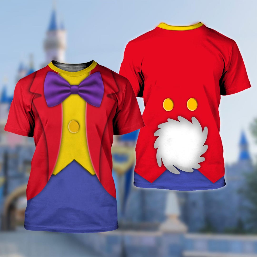 White Rabbit Alice in Wonderland Costume Cosplay 3D Shirt, White Rabbit ...