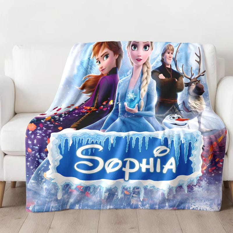 Frozen Blanket - Etsy