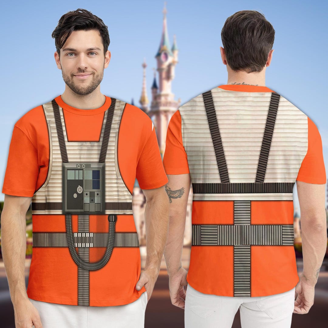 Rebel Flight Suit Galaxy Hero Characters Costume Men 3D Shirt ...