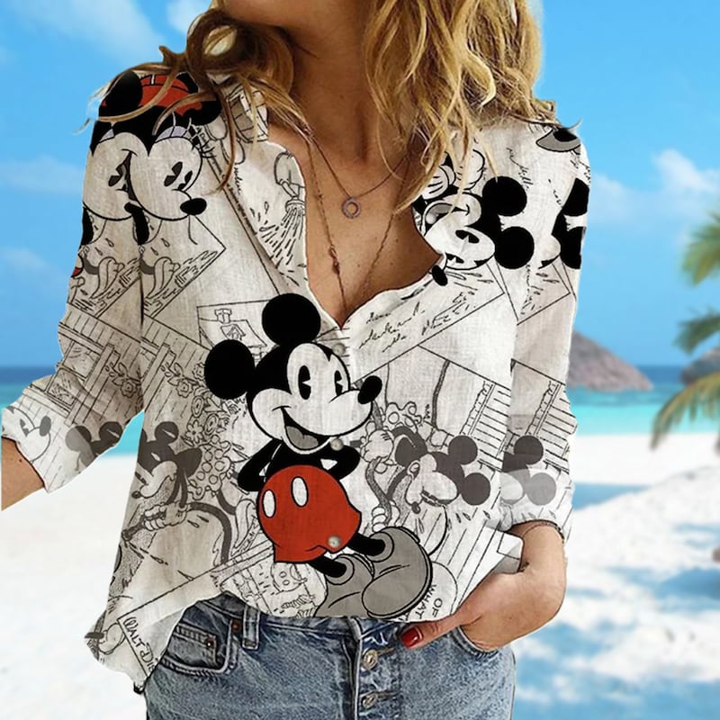Mickey Mouse Shirt Women - Etsy
