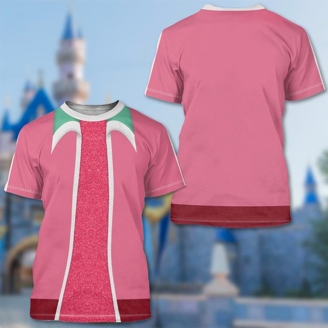 Minor Antagonist Movie Costume Cosplay 3D Shirt, Mini Girl Pink Shirt ...