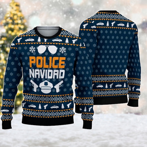 Police Sweater - Etsy