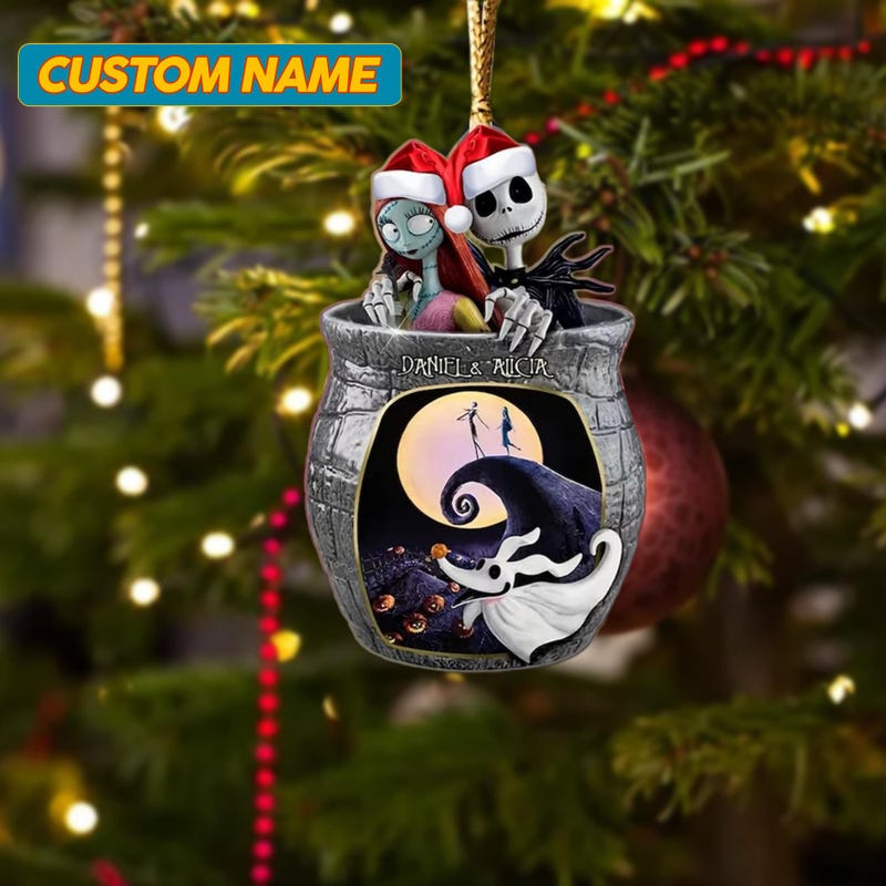 Jack Skellington Ornaments - Etsy