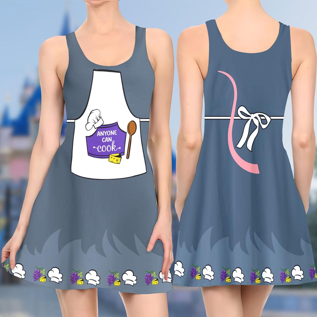 Remy Ratatouille 3D Cosplay Costume Skater Dress, Ratatouille Dress ...