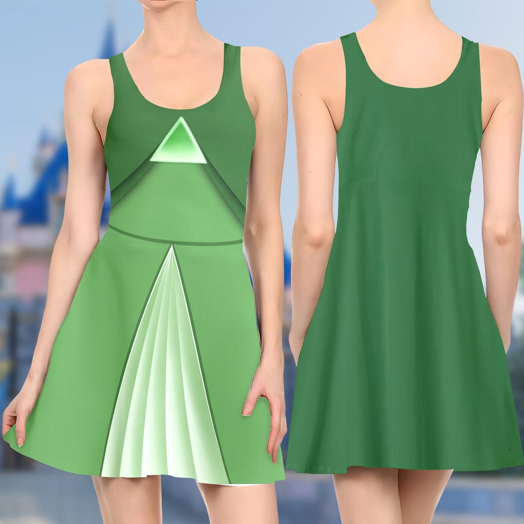 Fairy Fauna 3D Cosplay Costume Skater Dress, Sleeping Beauty Dress ...