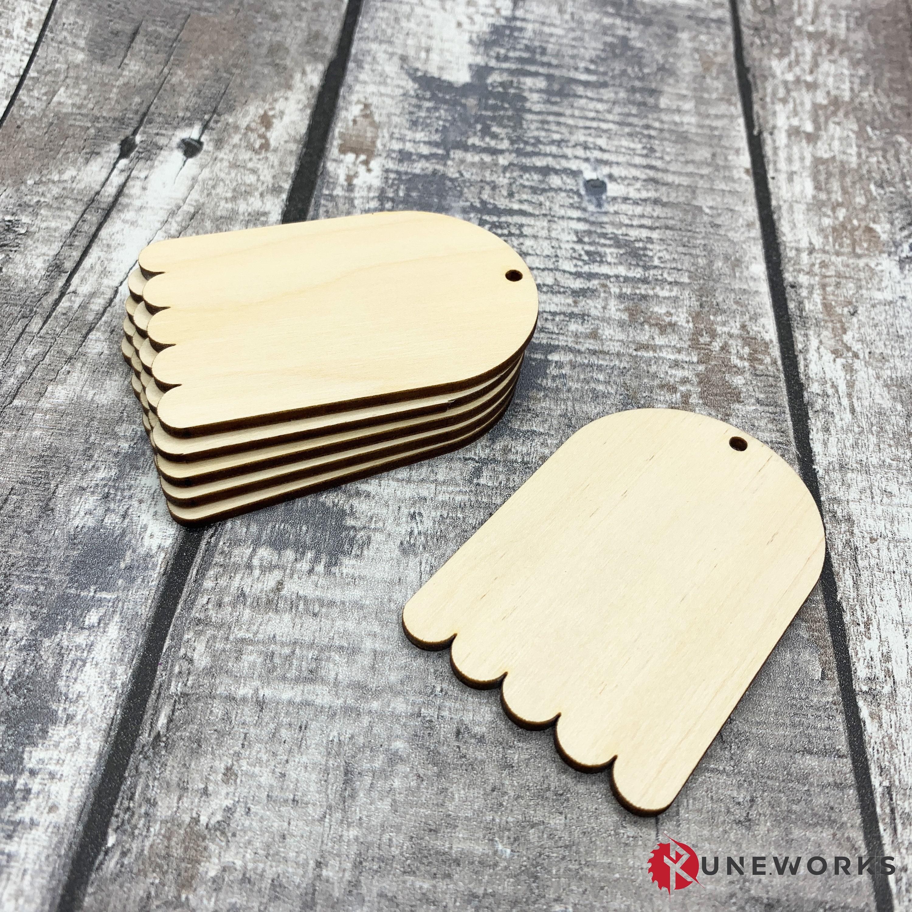 Wooden Craft Blanks Ghost Shape Paint Your Own Halloween - Etsy