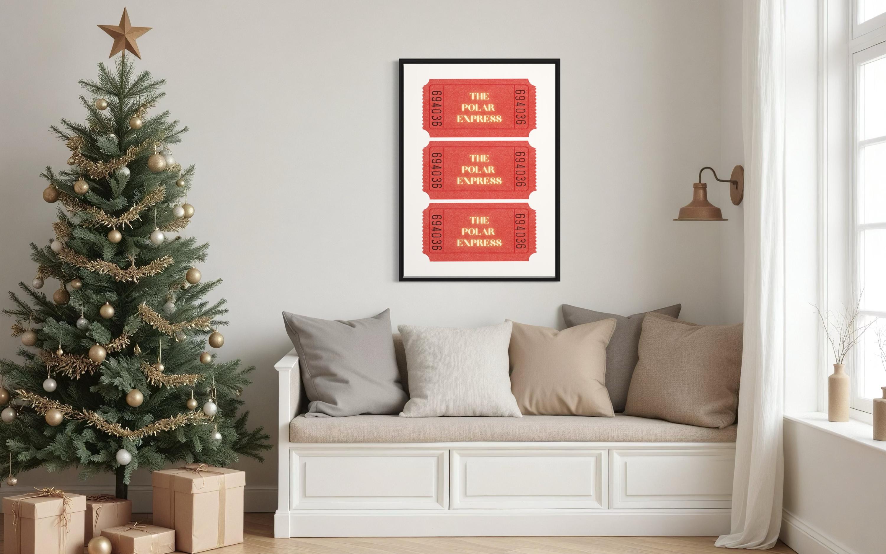 Polar Express Wall Poster - Etsy