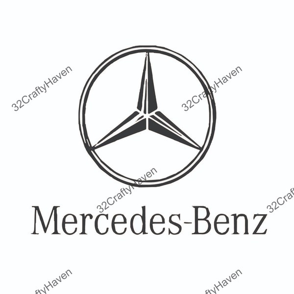 Mercedes Benz Logo - Etsy