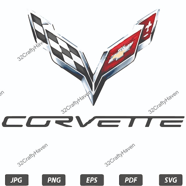 Corvette Svg - Etsy