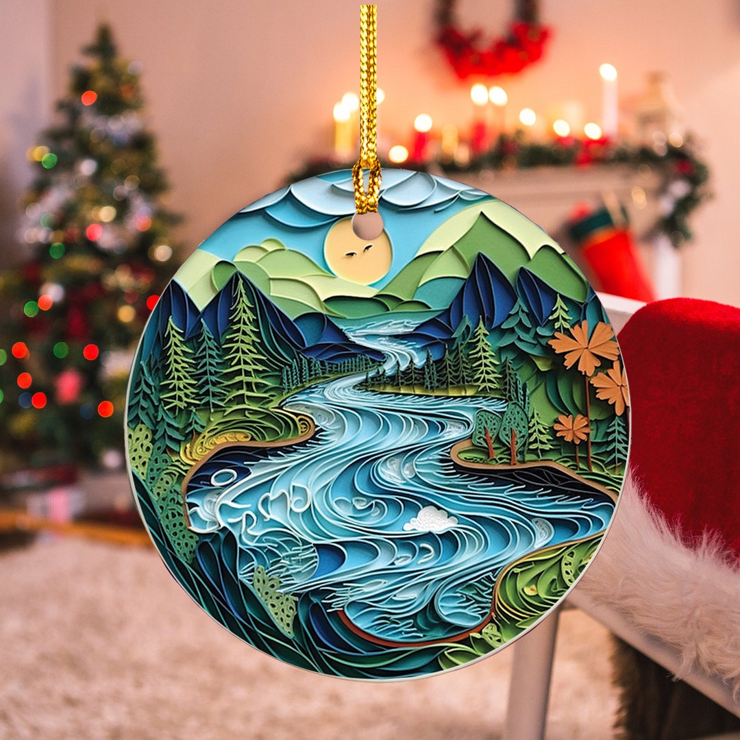 Lakes River Christmas 2023 Ornament Custom Lakes River Gift - Etsy