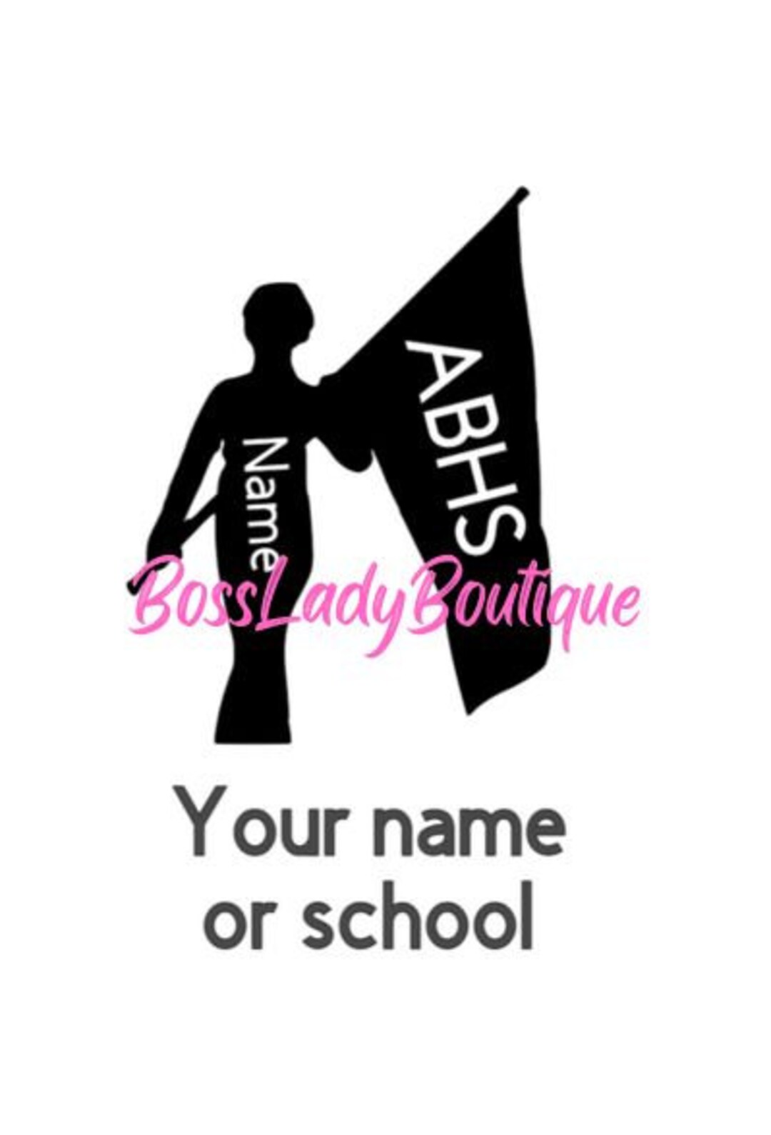 Colorguard Custom Decal - Etsy
