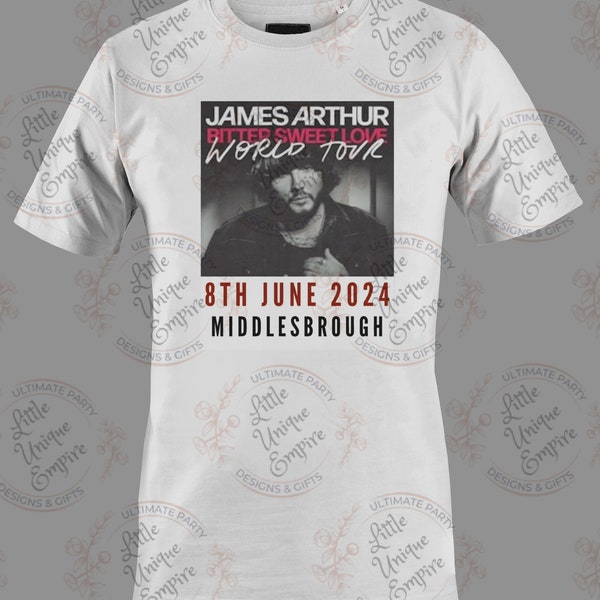 James Arthur Shirt - Etsy UK
