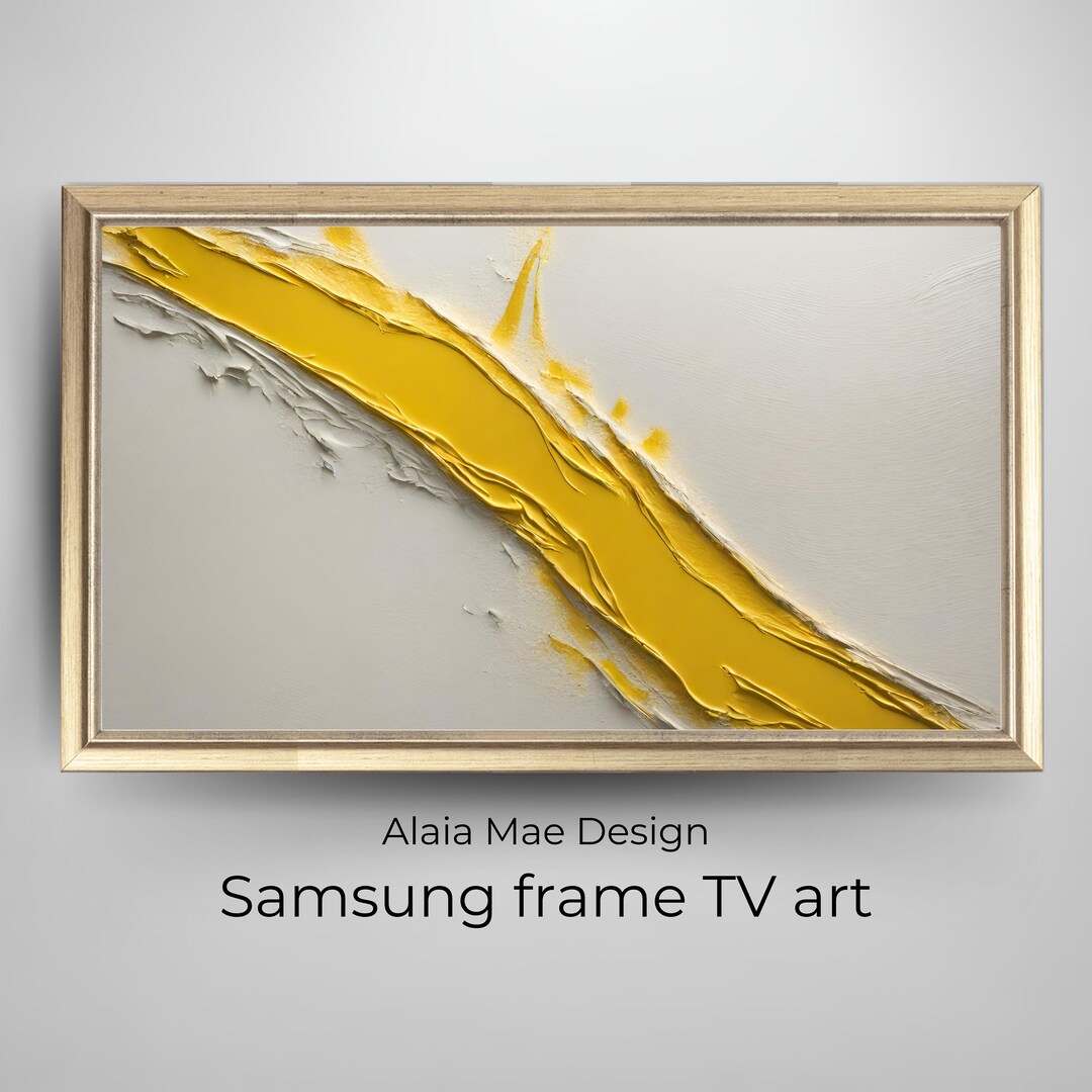 Texture Frame Tv Art | Samsung Frame TV Art | Modern Abstract Oil ...