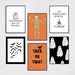 Halloween Set of 6 Printables Halloween Gallery Wall - Etsy
