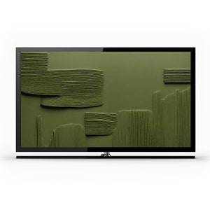 Texture Frame Tv Art | Samsung Frame TV Art | Modern Abstract Oil ...