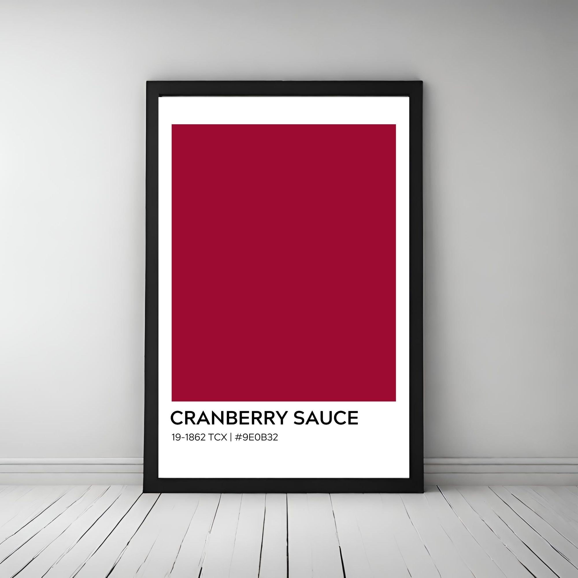 Pantone cranberry Sauce Printable Fall Autumn - Etsy