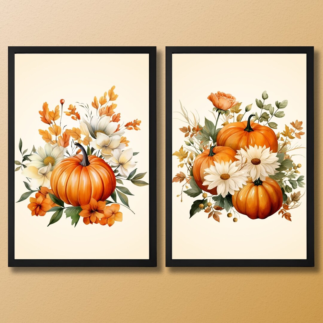 Printable Thanksgiving Decor | Set of 2 Thanksgiving Art Prints ...