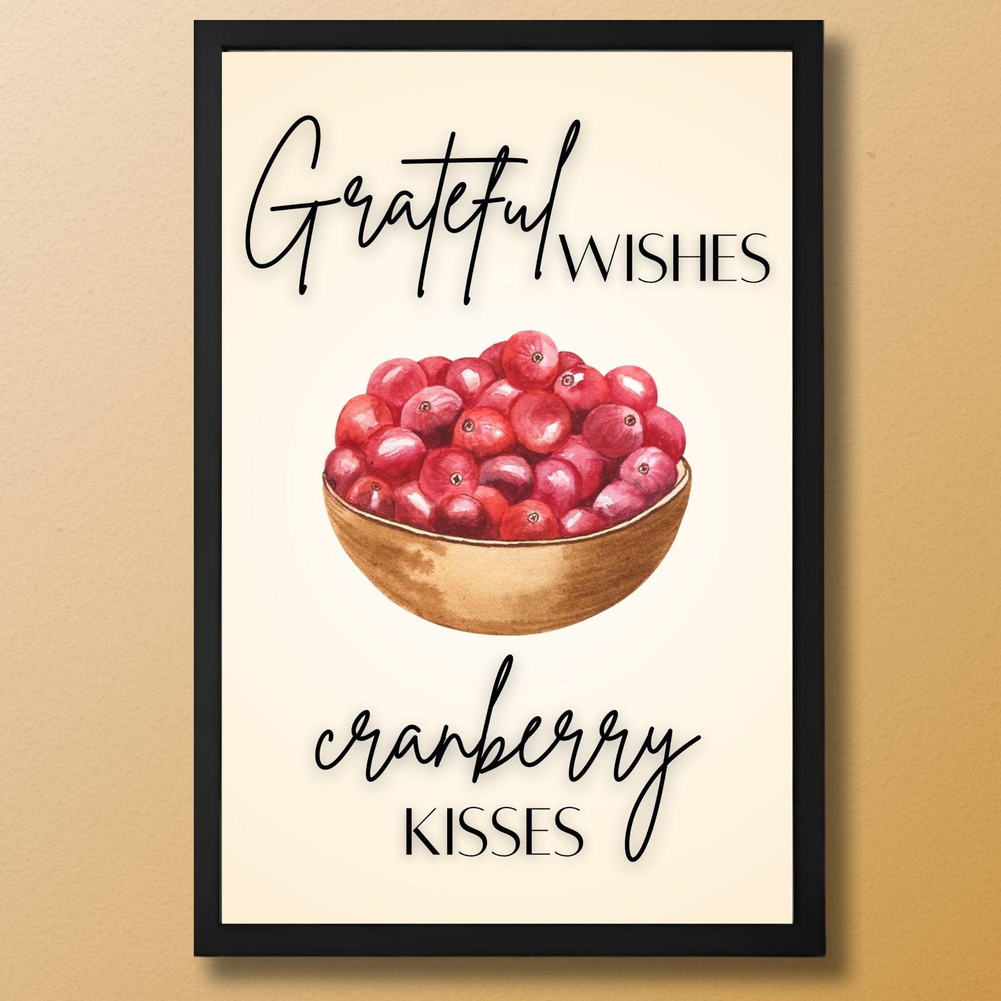 Printable Thanksgiving Decor Set of 4 Thanksgiving Art - Etsy