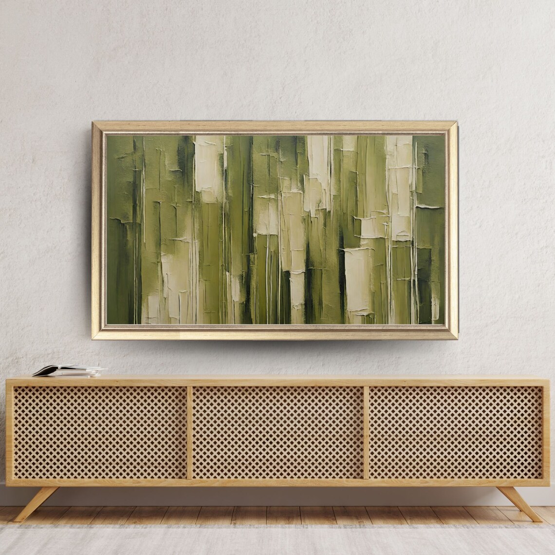Texture Frame Tv Art Samsung Frame TV Art Modern Abstract Oil Painting ...