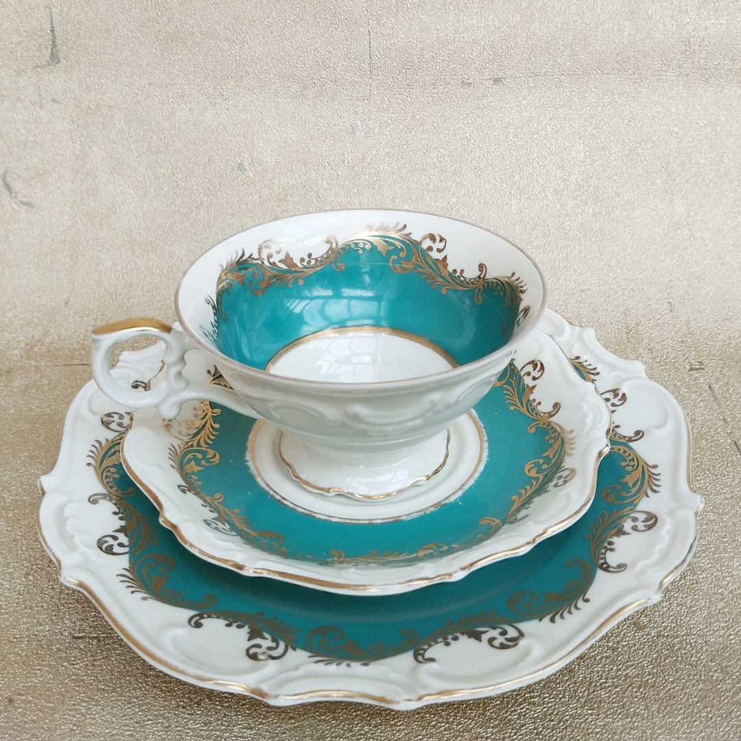 Real Antique 1920s Art Deco German Bavaria Schumann Royal Porcelain ...