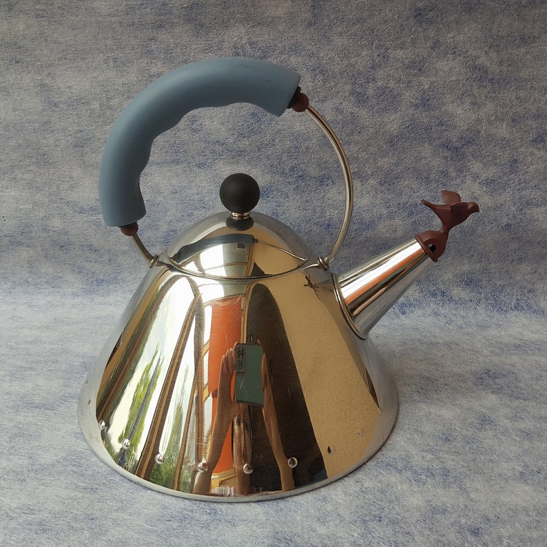 Vintage Retro 1980s Italian Alessi MG9093 Bird Whistle Kettle Designed ...