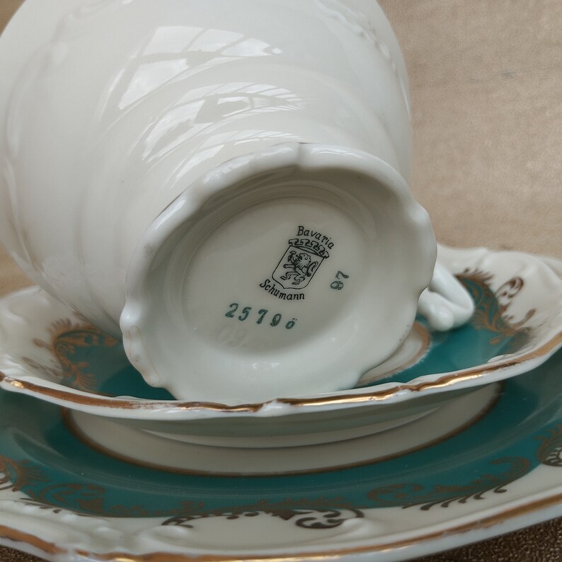 Real Antique 1920s Art Deco German Bavaria Schumann Royal Porcelain ...