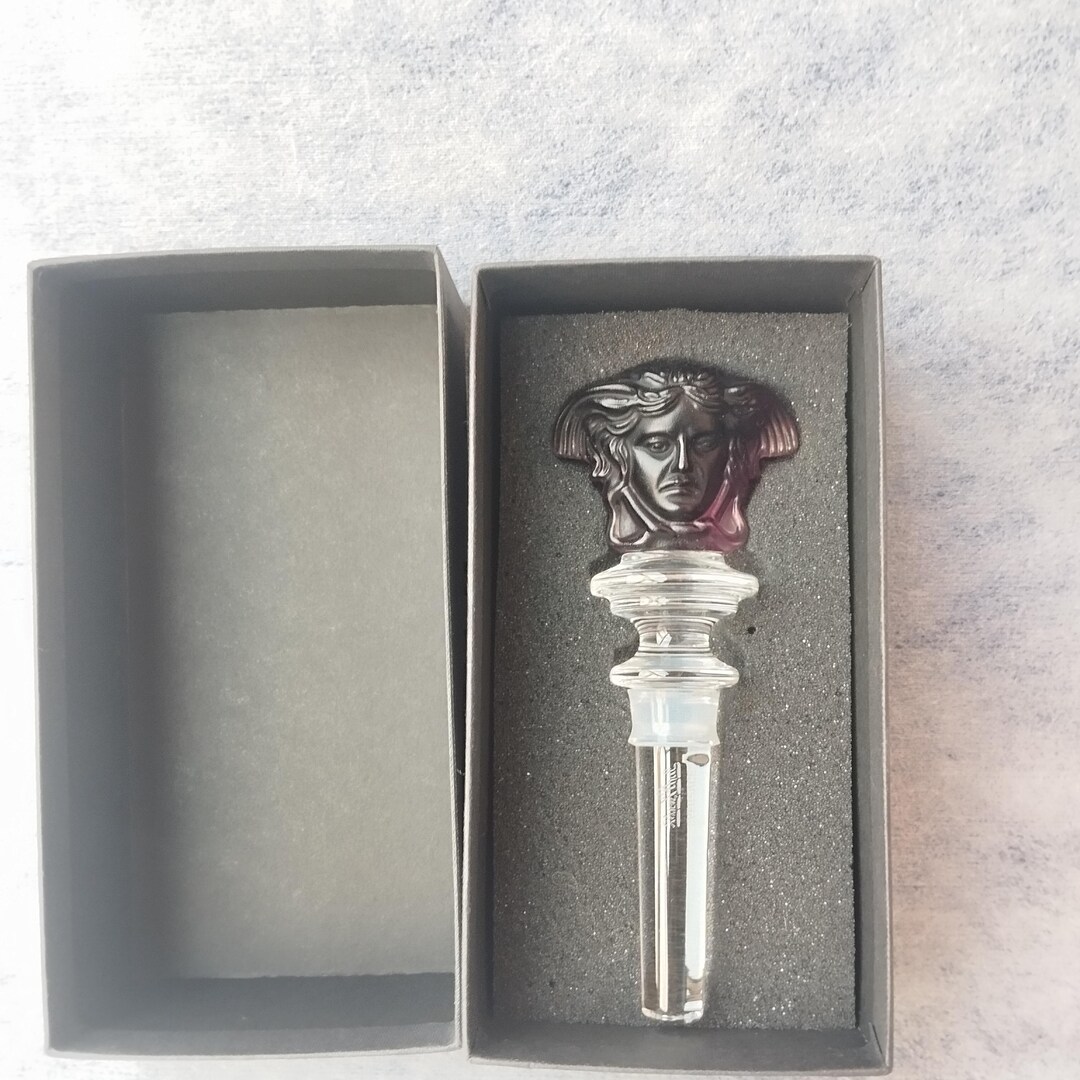 Authentic Versace Bottle Stopper Rare Vintage Retro Rosenthal Versace ...