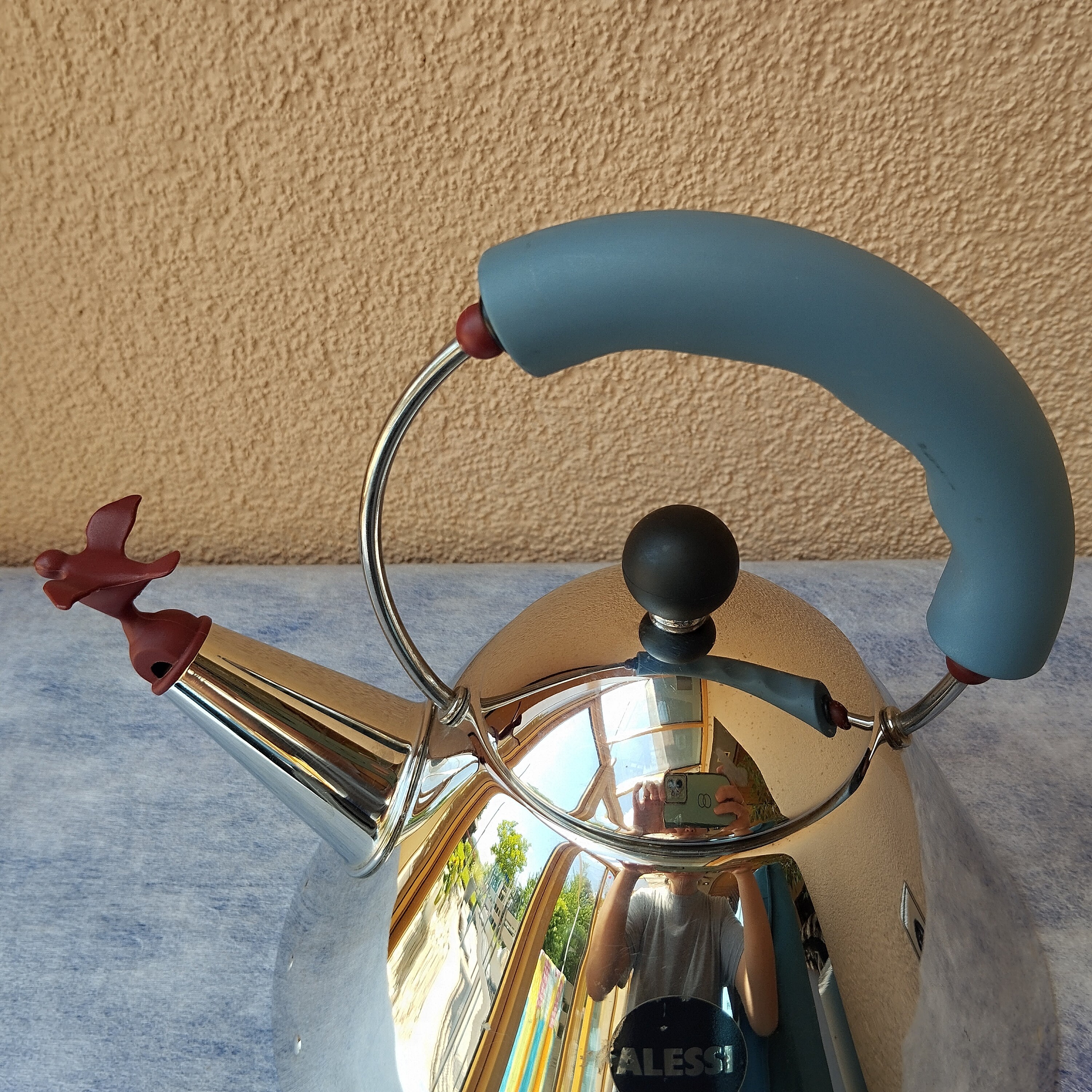 Vintage Retro 1980s Italian Alessi MG9093 Bird Whistle Kettle Designed ...