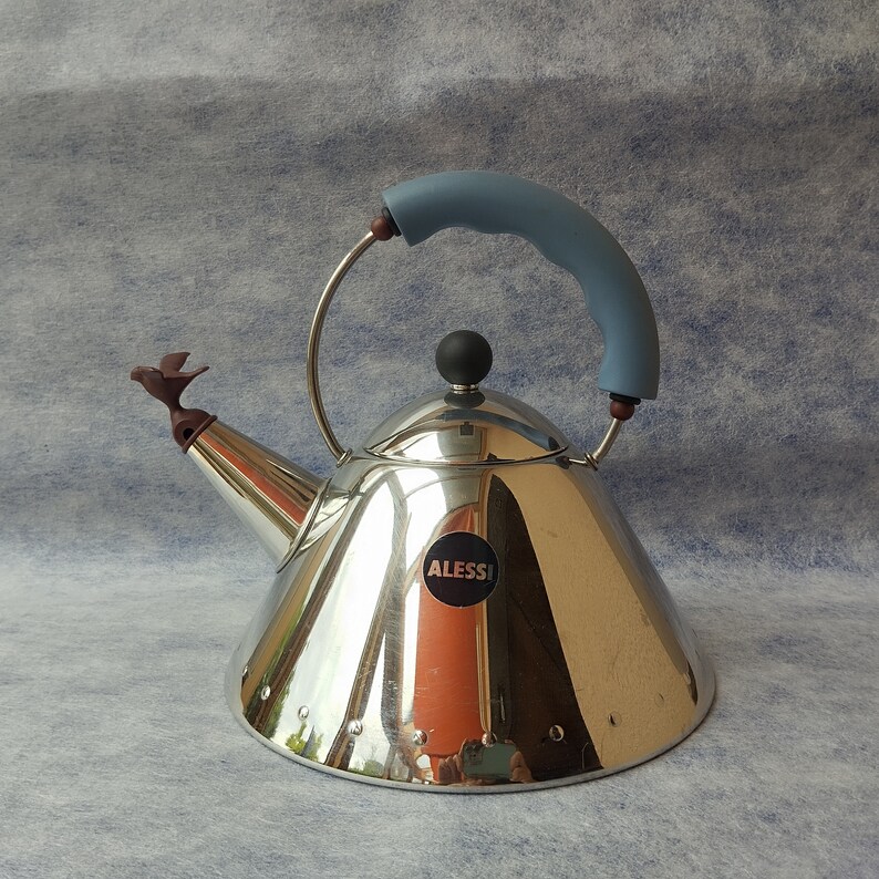 Vintage Retro 1980s Italian Alessi MG9093 Bird Whistle Kettle Designed ...