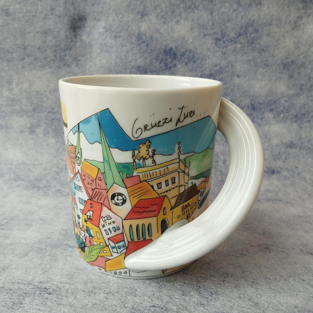 Vintage Rosenthal Studio Line City Cup Mugs Collection No Box Zurich ...