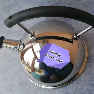 Vintage WMF Whistle Kettle Tea Maker Teapot Vintage 80s German WMF ...