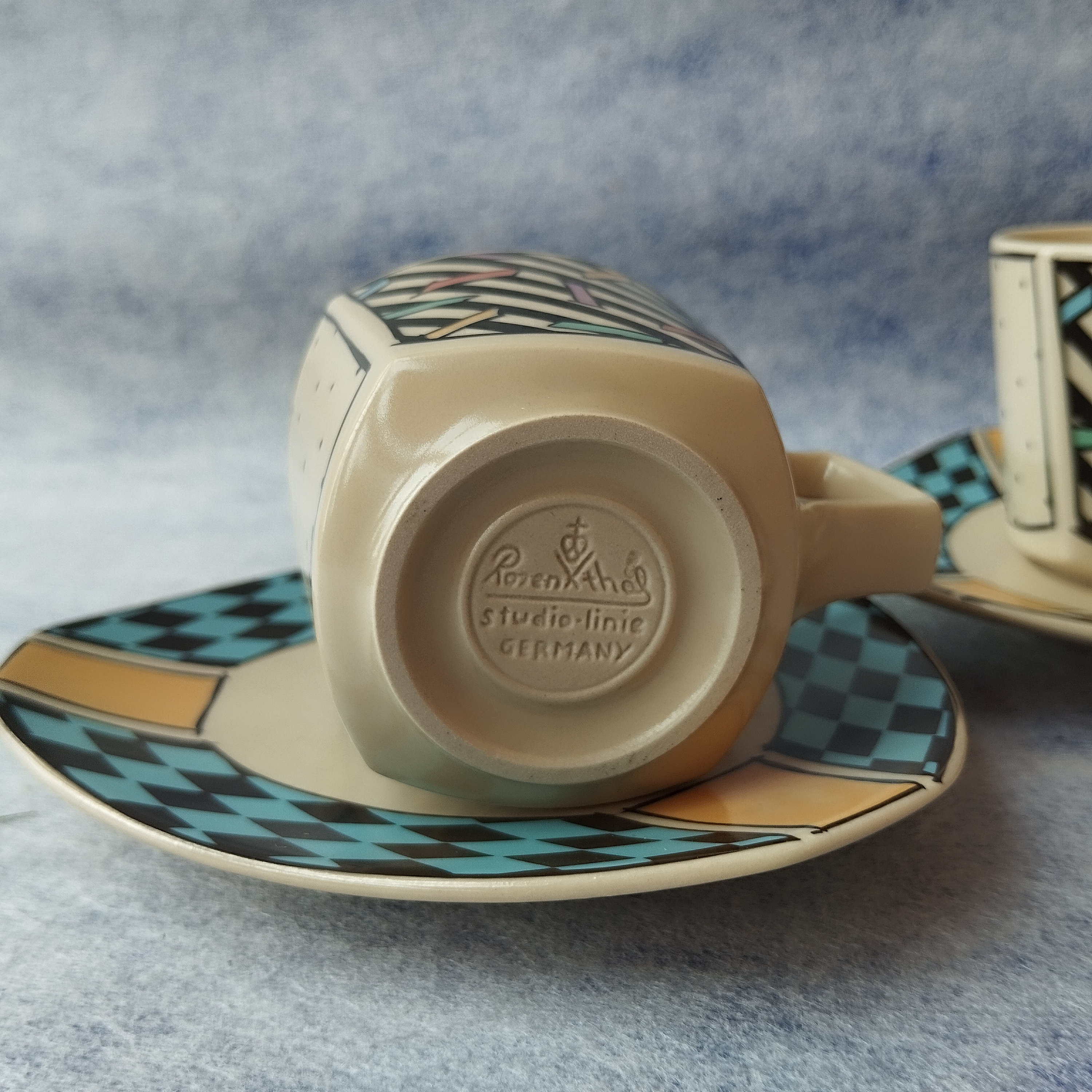 Vintage 1980s Rosenthal Studio Line Flash Dream Team Ceramic Espresso ...
