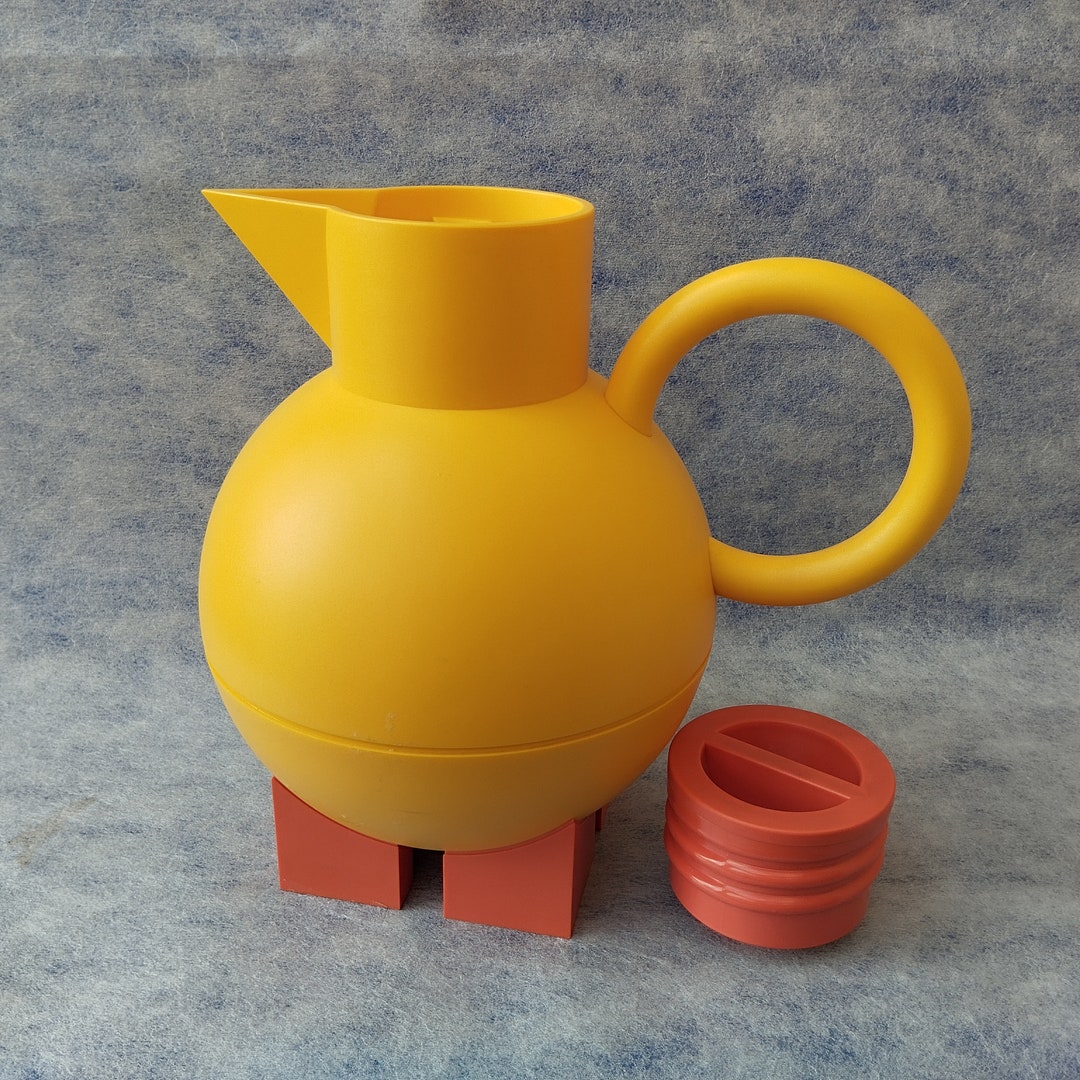 Alessi 90er Vintage "euclid" Thermos Bottle Flask Michael Graves ...