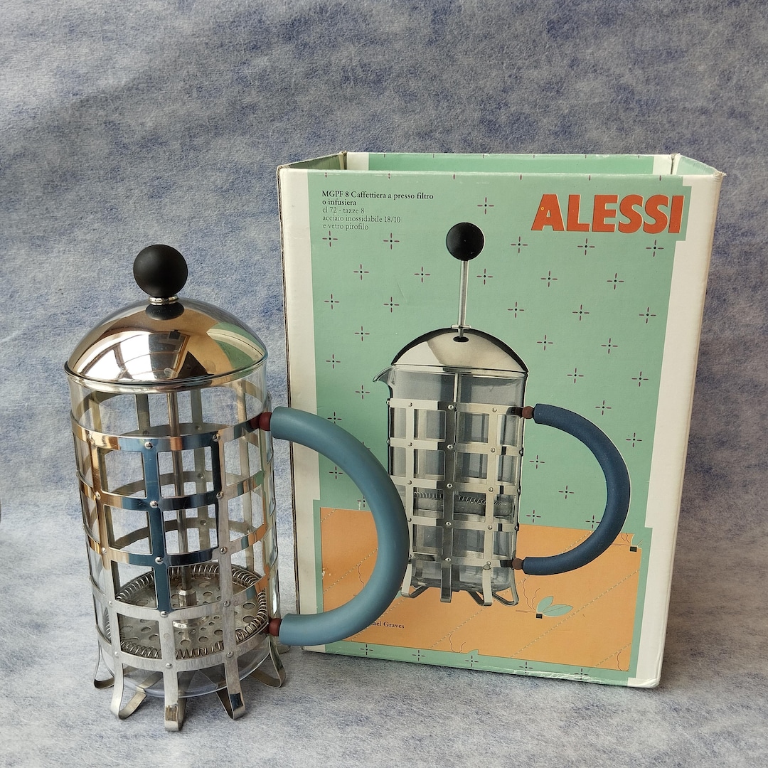 Vintage Retro Alessi MG French Press 8 Cups/with Trace of Use/michael ...