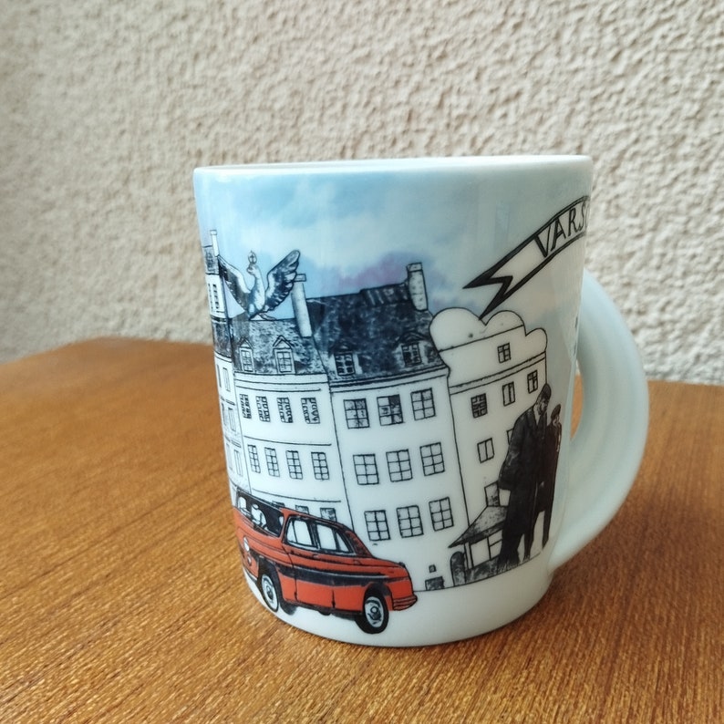 Vintage Retro 90s German Rosenthal Studio Line City Cup Mug - Etsy