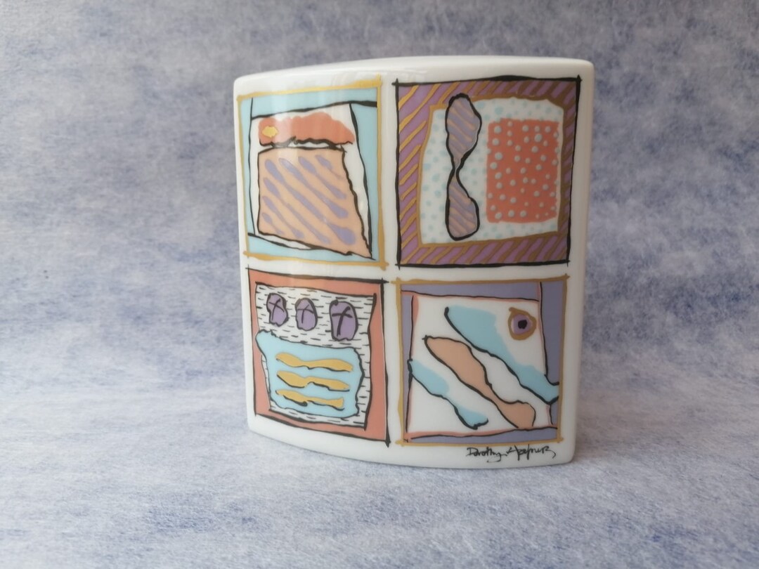 Flash One Vase Vintage Rare Retro 1980s Rosenthal Artist Series ...