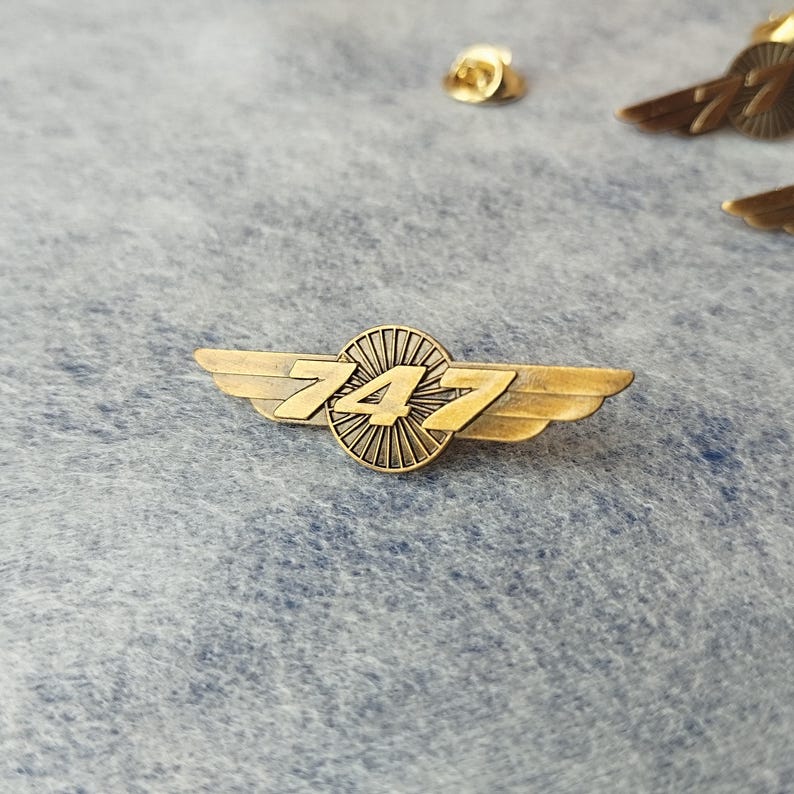 Vintage Boeing Airplane Pins: 737, 747, 777 - Set of 3gi F T - Etsy