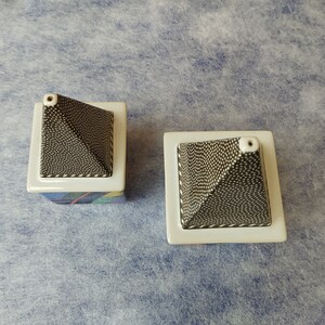 Vintage 90s Rosenthal Studio Linie Scenario Metropol Pyramid Salt ...