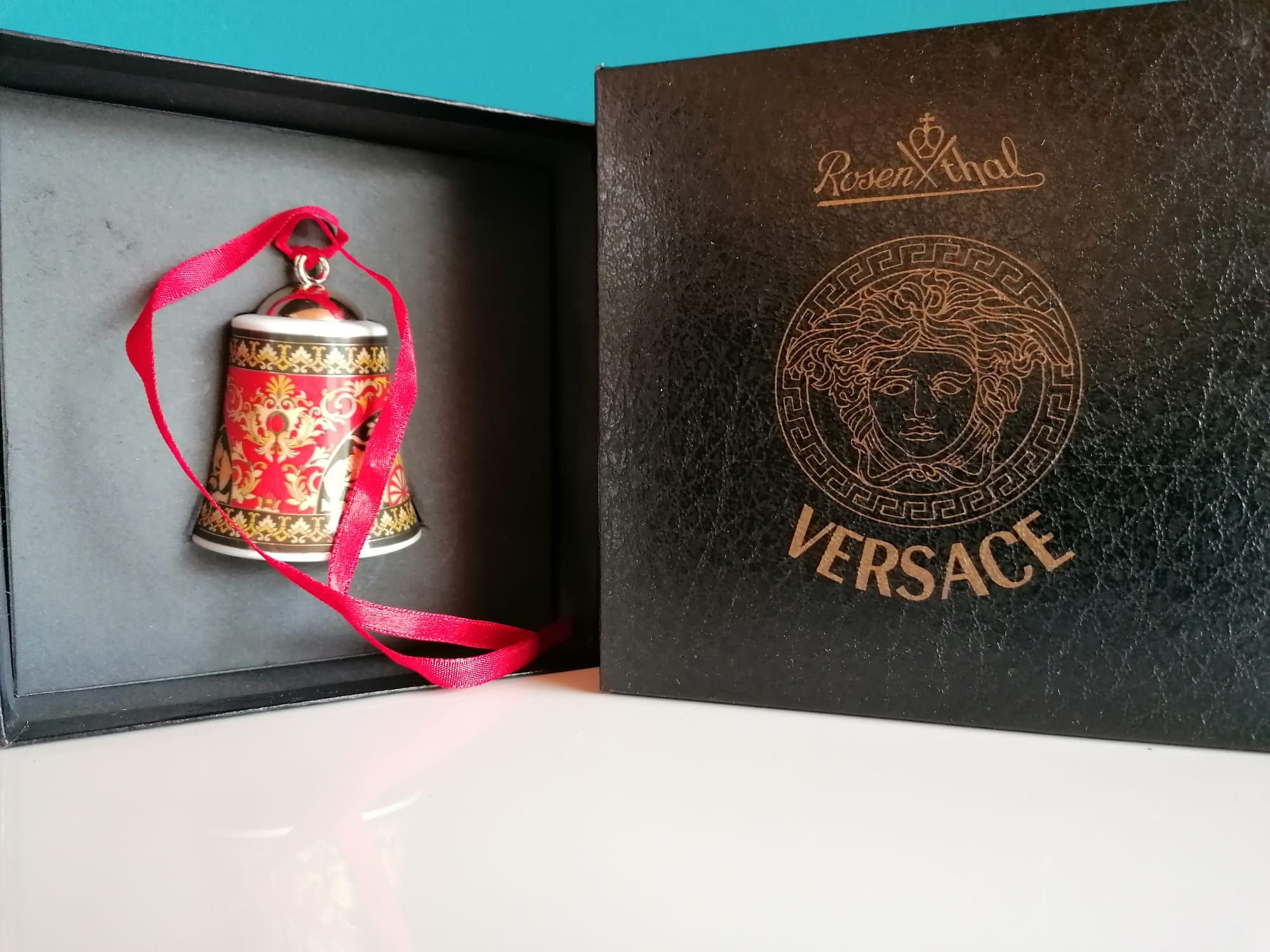 Rosenthal Versace Authentic Vintage Fine Porcelain Medusa Christmas ...