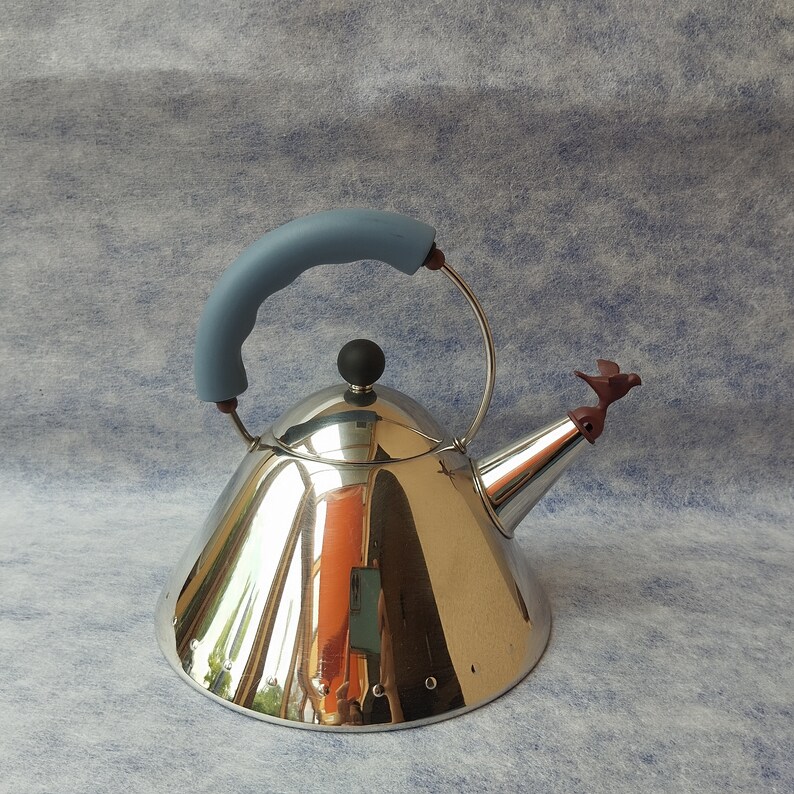 Vintage Retro 1980s Italian Alessi MG9093 Bird Whistle Kettle Designed ...
