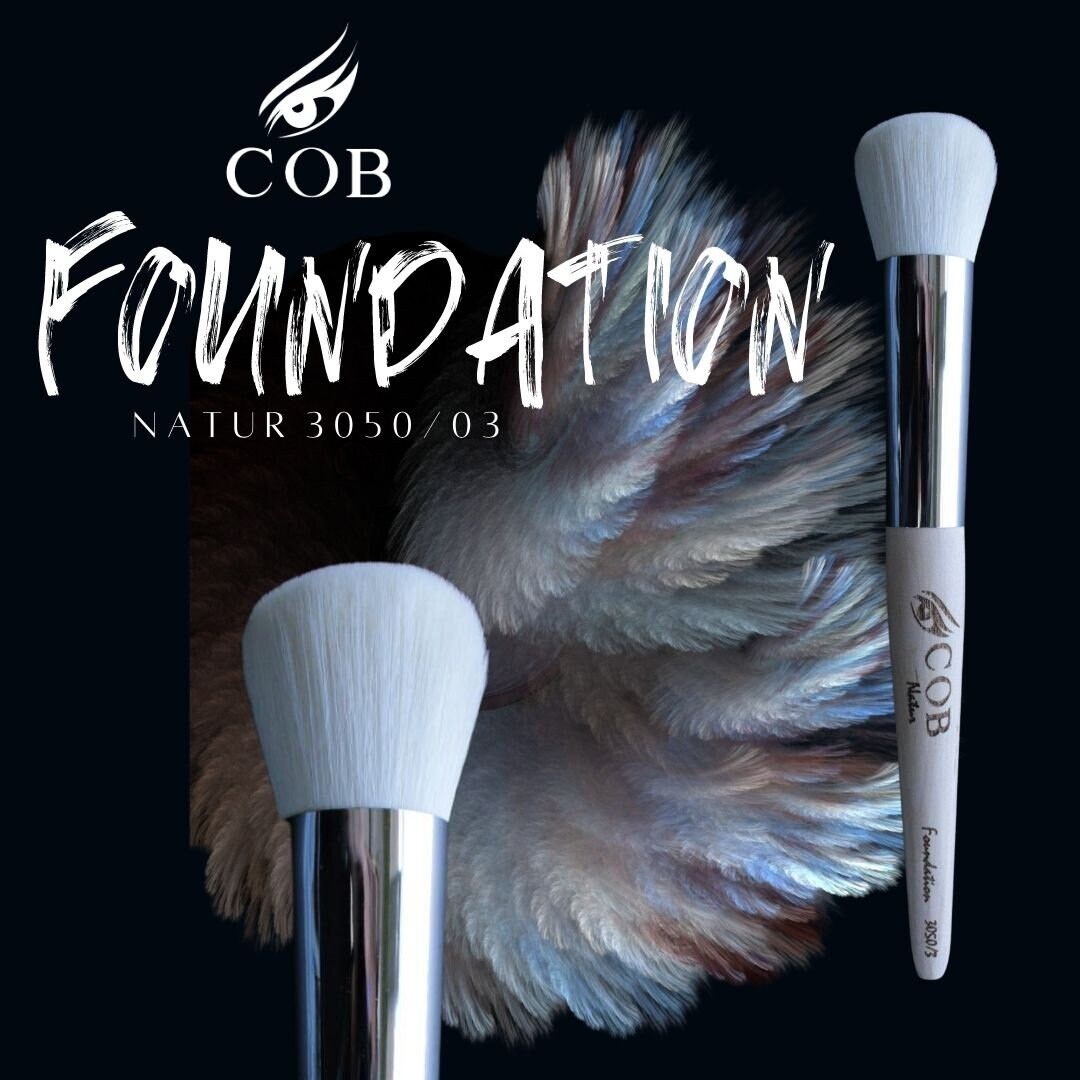 COB Foundation 3050/03 "nature Line" Top Quality, Cosmetics, Brush ...
