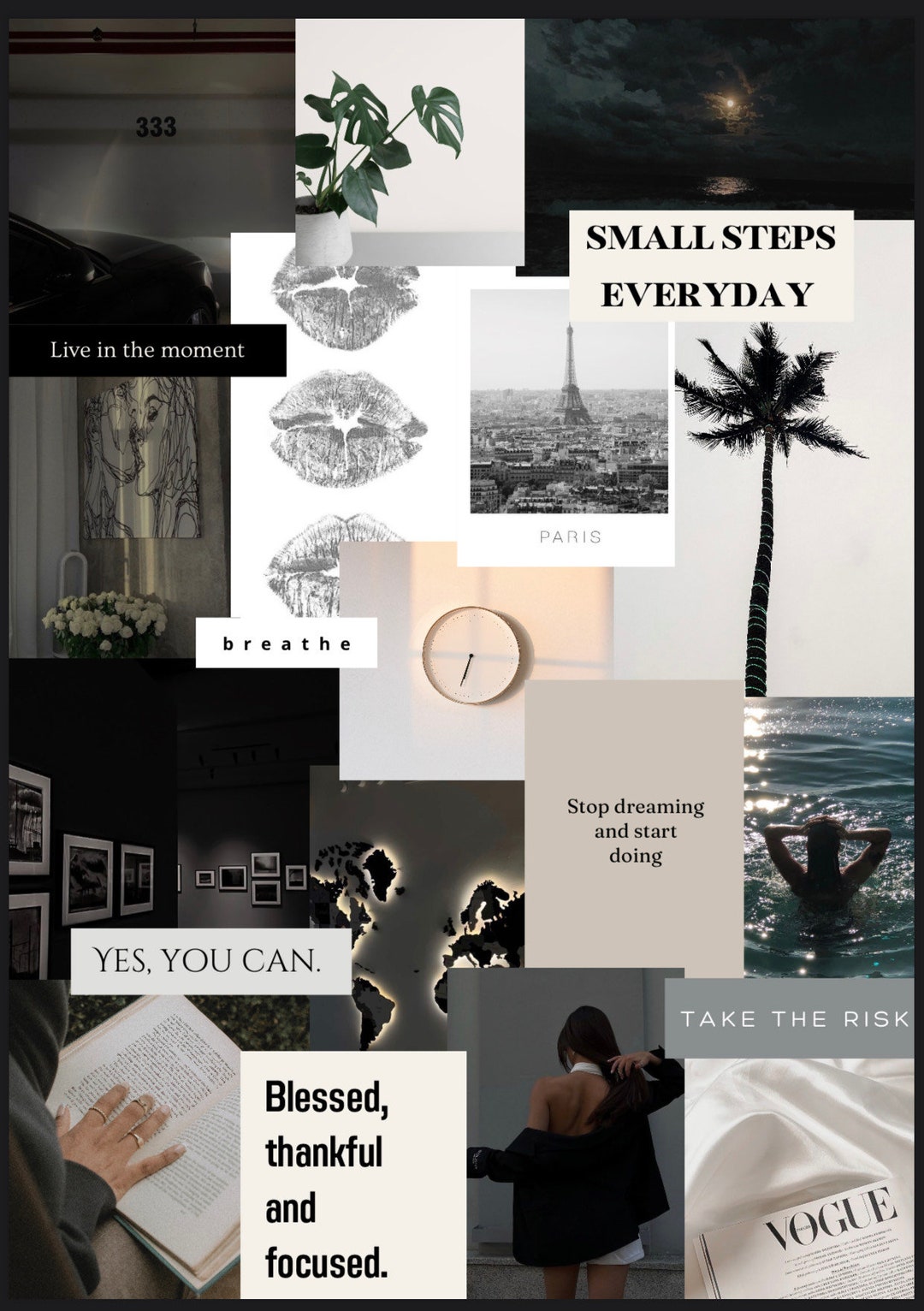 Aesthetic Vision Board - Etsy