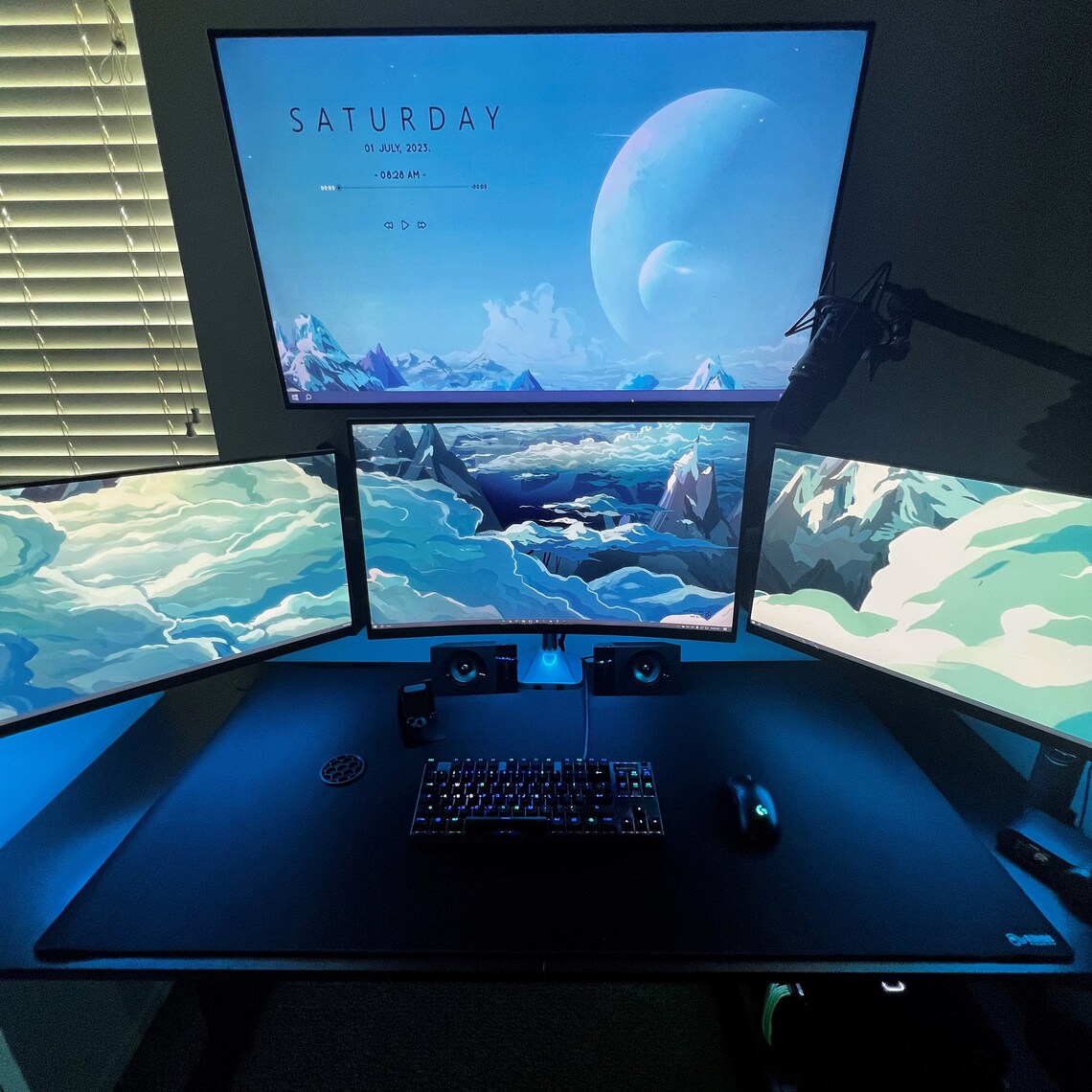 Low Profile Monitor Light - Etsy