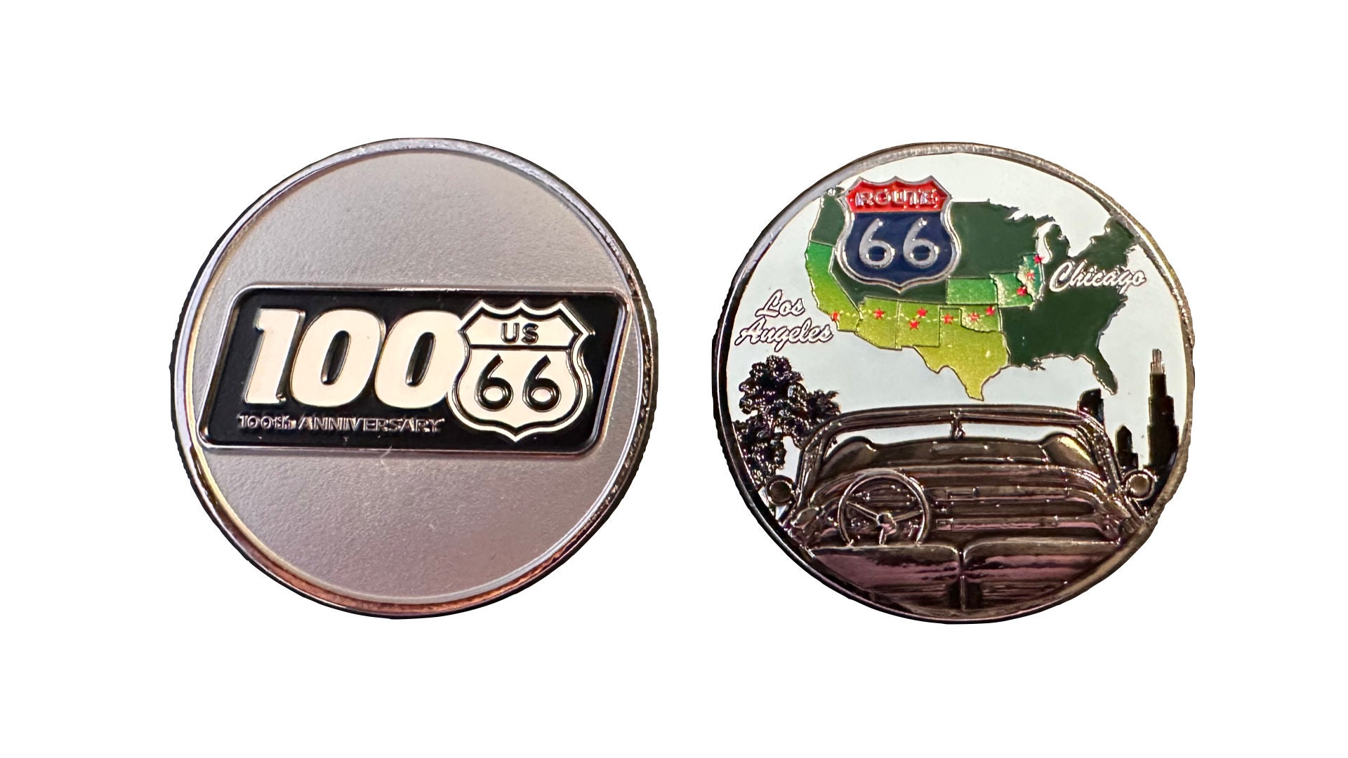 Route 66 Centennial Challenge Coin Edition 1 - Etsy