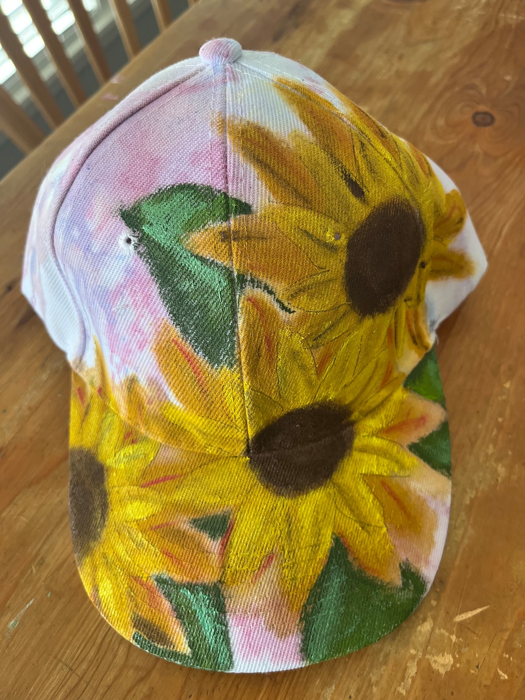 SUNFLOWER CANVAS HAT - Etsy